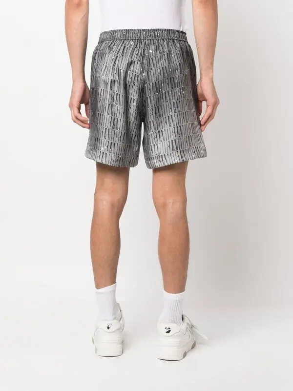 Amiri Graphic-print Drawstring Shorts