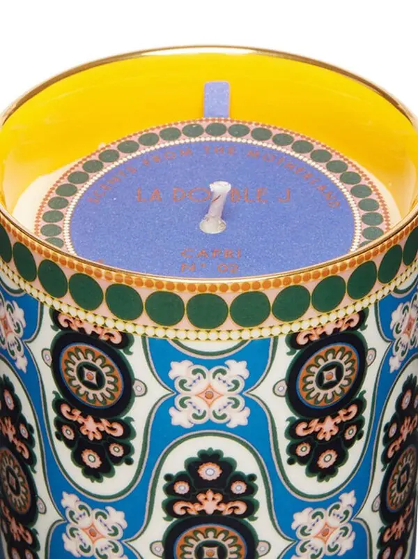 La DoubleJ Capri Scented Candle - Blue