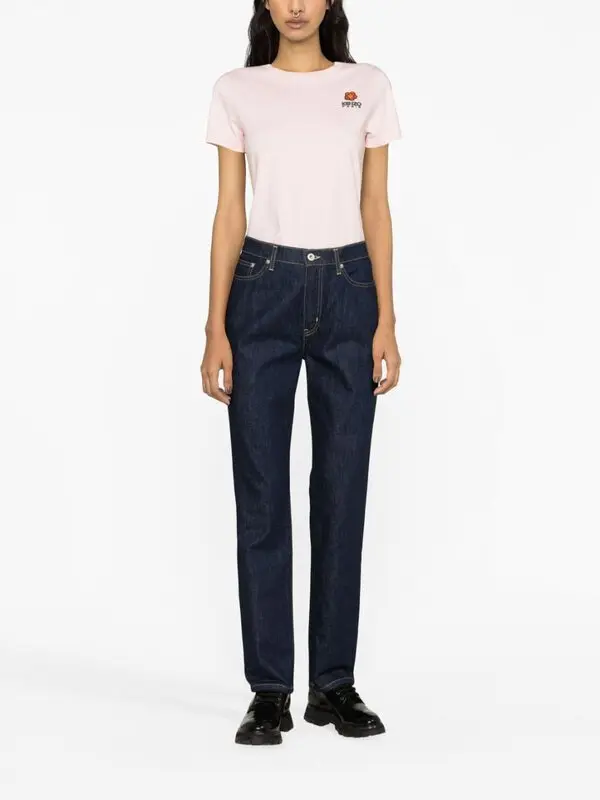 Kenzo Asagao Straight-leg Jeans - Blue