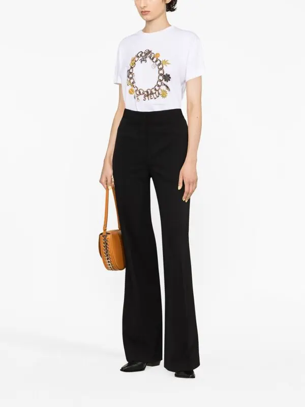 Stella McCartney Iconics Flared Trousers - Black