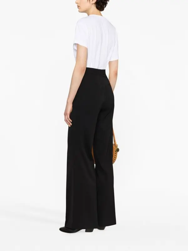 Stella McCartney Iconics Flared Trousers - Black