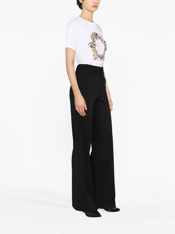 Stella McCartney Iconics Flared Trousers - Black