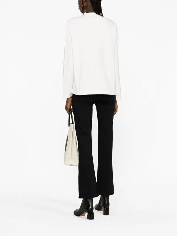 JIL SANDER Logo-print Sweatshirt - White