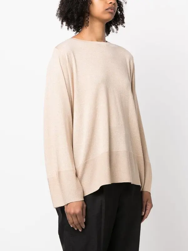 Fabiana Filippi Oversized Boat-neck Jumper