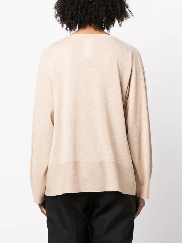 Fabiana Filippi Oversized Boat-neck Jumper