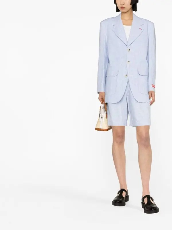 Kenzo Tailored Linen Shorts