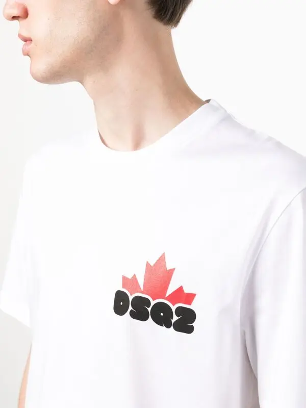 Dsquared2 Logo-print Cotton T-shirt