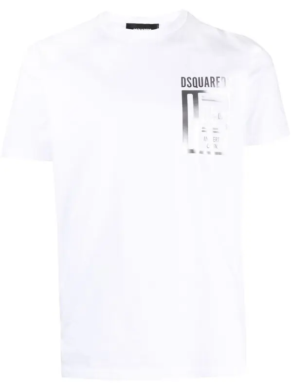 Dsquared2 Logo-print Cotton T-shirt - White