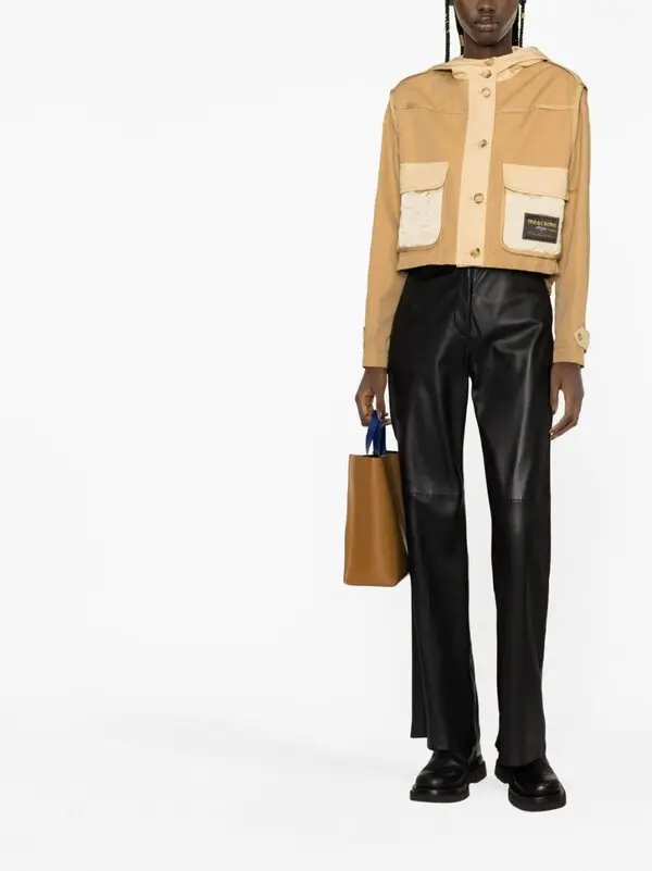 Moschino Cropped Hooded Jacket