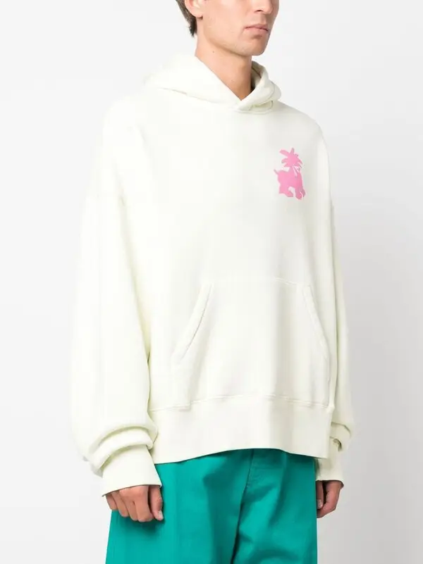 Palm Angels Leon Logo-print Hoodie