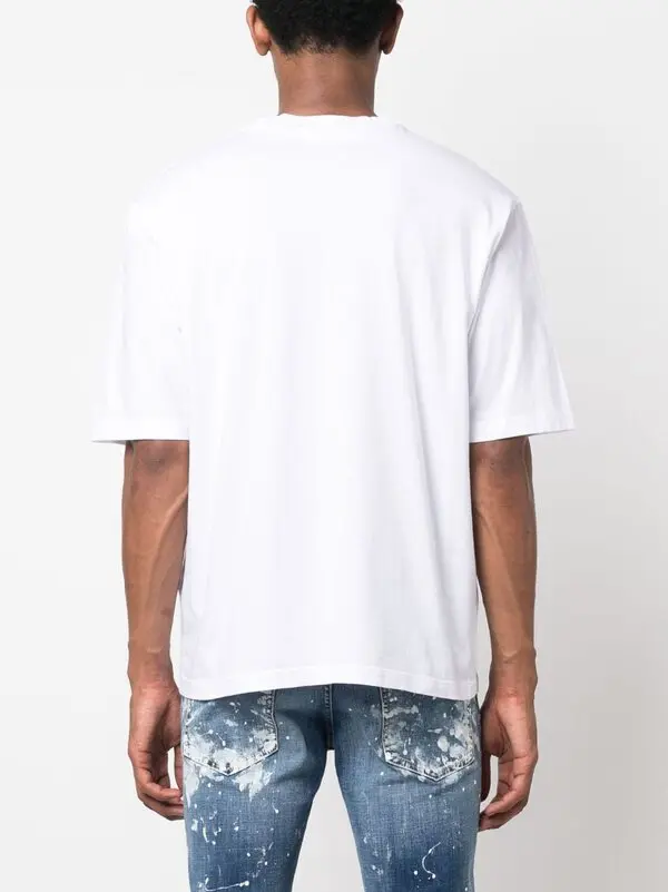 Dsquared2 Logo-print Cotton T-shirt - White