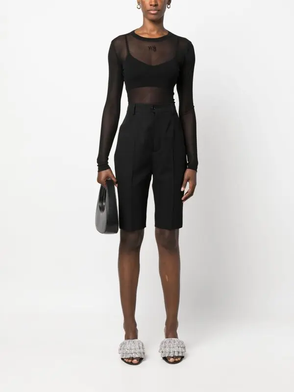 Alexander Wang Semi-sheer Mesh Top