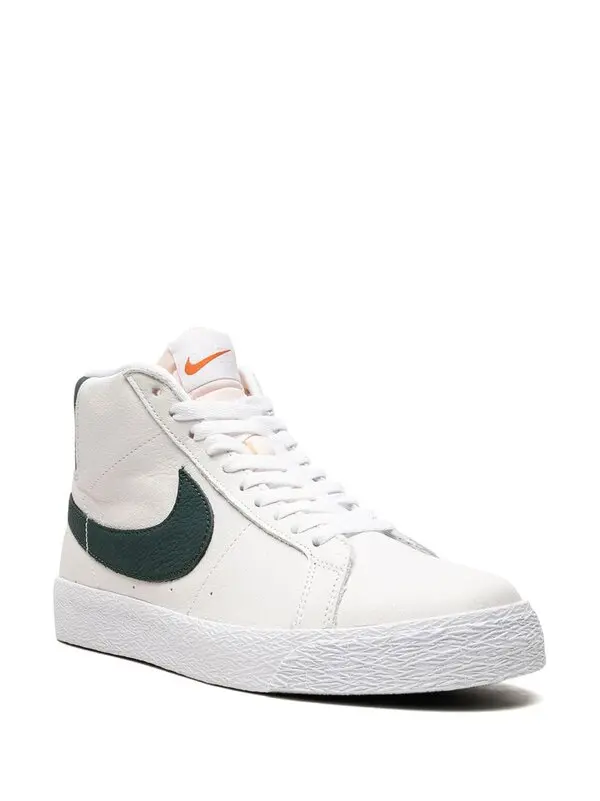 Nike Sb Zoom Blazer Mid Iso Pro Sneakers - White