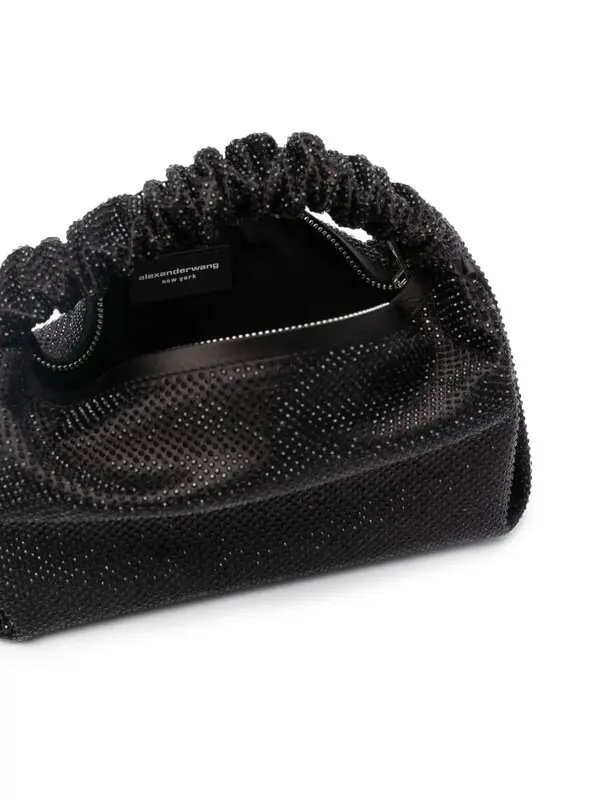 Alexander Wang Scrunchie Mini Bag - Black