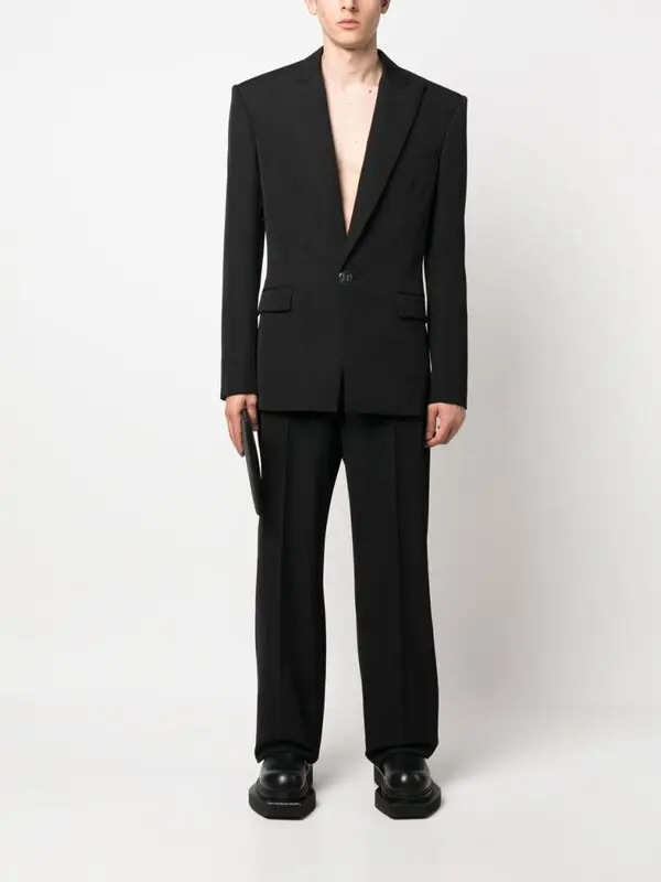 Balmain Single-breasted Wool Blazer