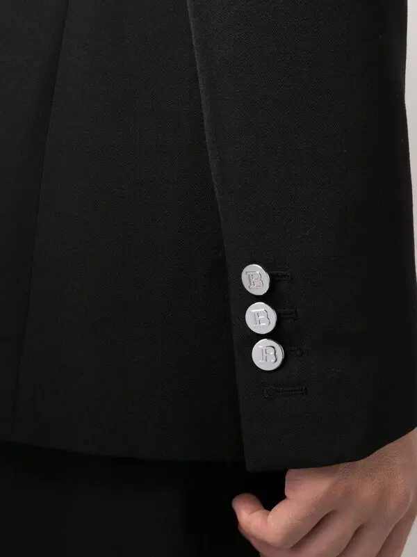 Balmain Single-breasted Wool Blazer
