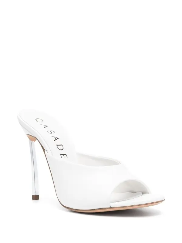 Casadei Blade Minorca Sandals - White