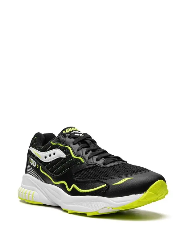 Saucony 3d Grid Hurricane Sneakers - Black