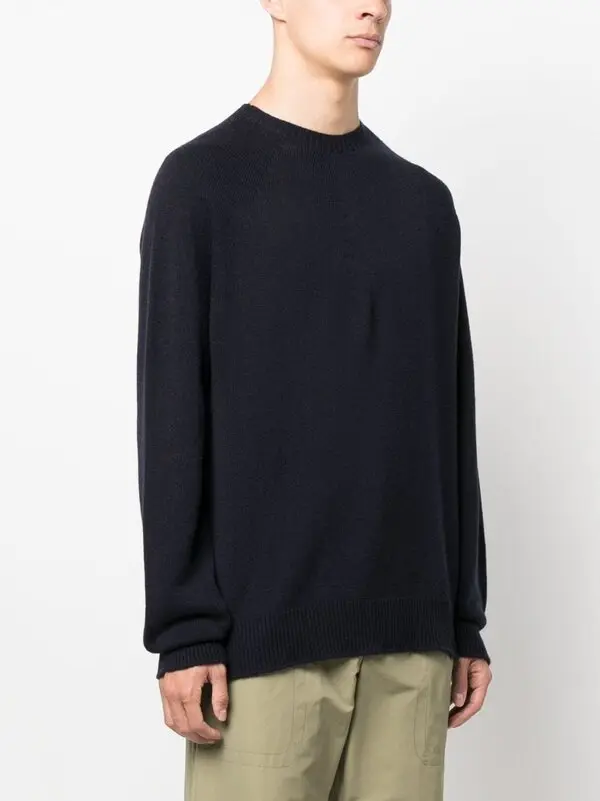 JIL SANDER Crew Neck Cashmere Jumper