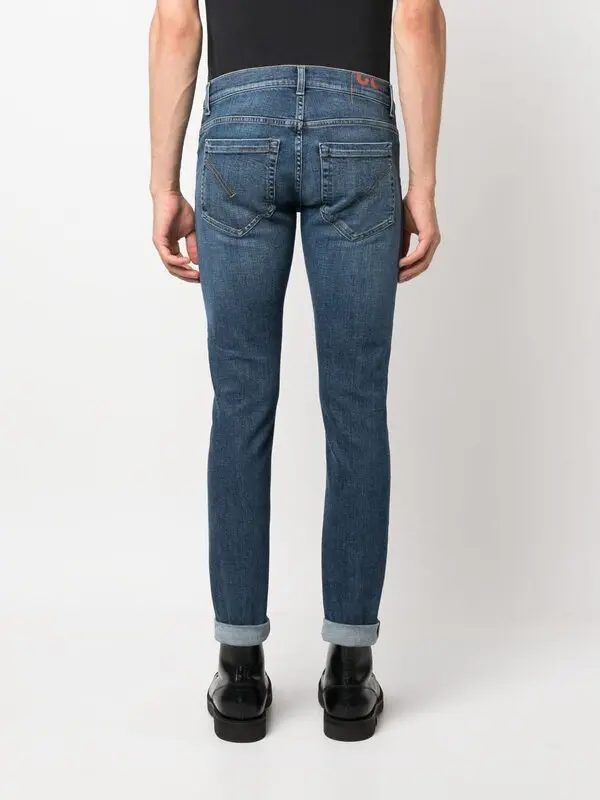 DONDUP Slim-cut Low-rise Jeans