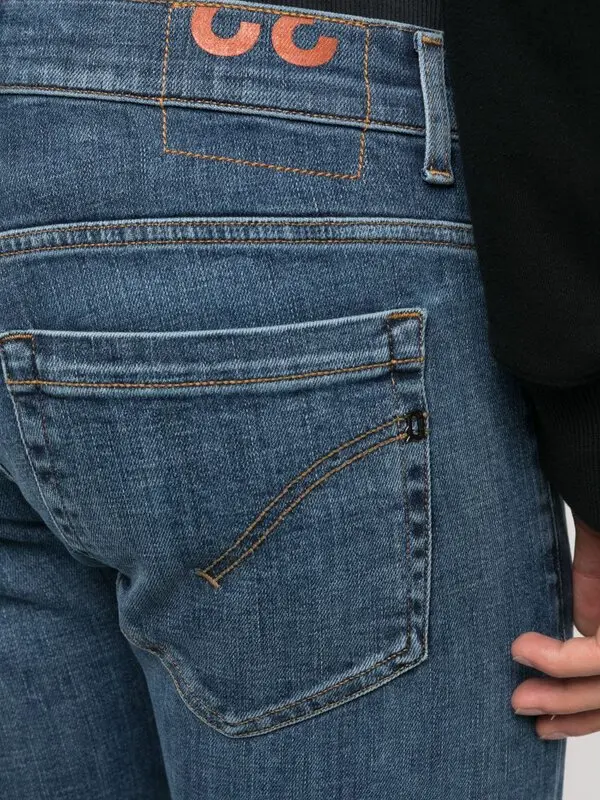 DONDUP Slim-cut Low-rise Jeans