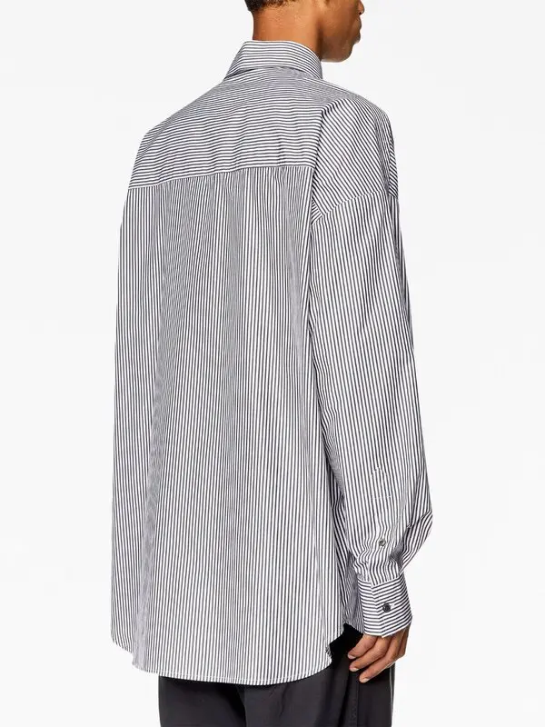 DIESEL® S-douber Logo-embroidered Shirt