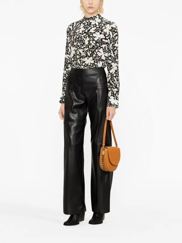 Stella McCartney Alter Mat Wide-leg Trousers