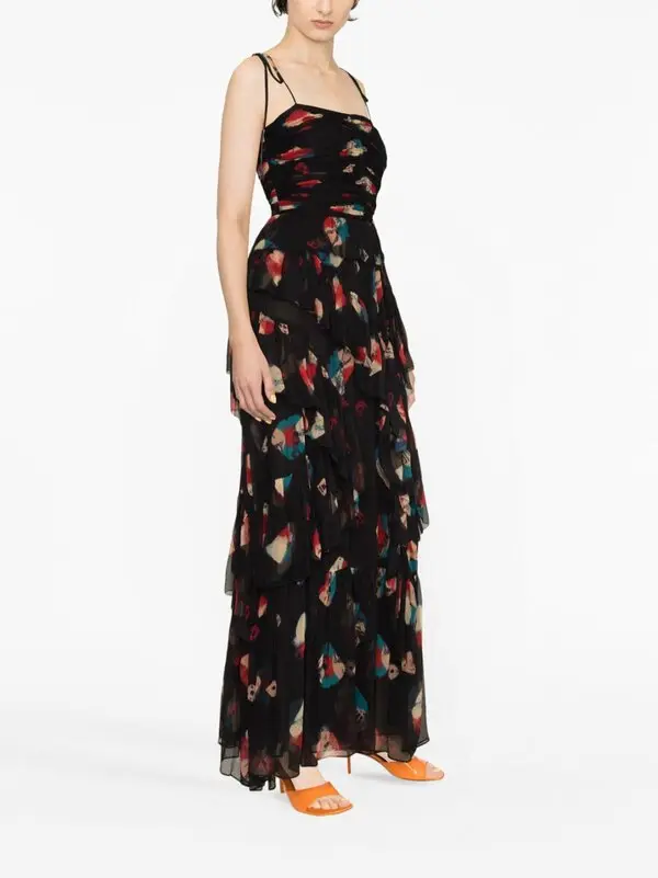 Ulla Johnson Aveline Printed Silk Dress