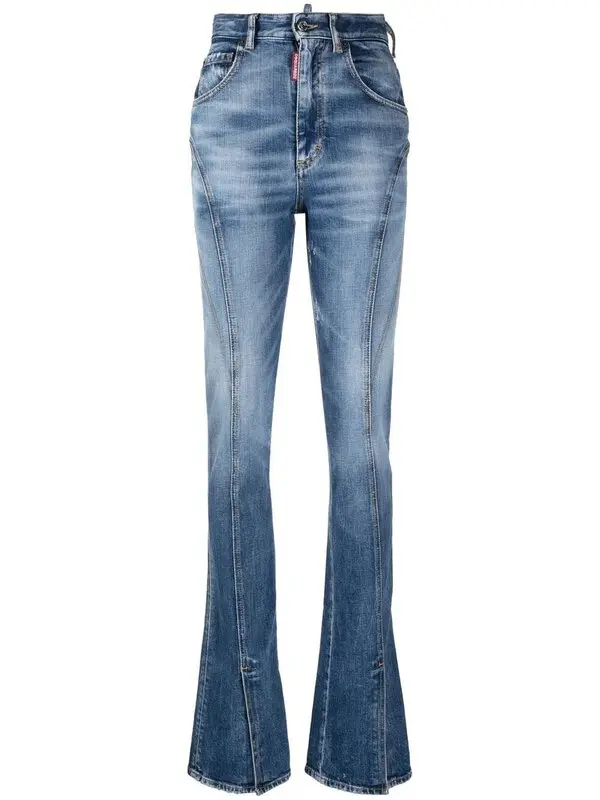 Dsquared2 High-waisted Flared Jeans