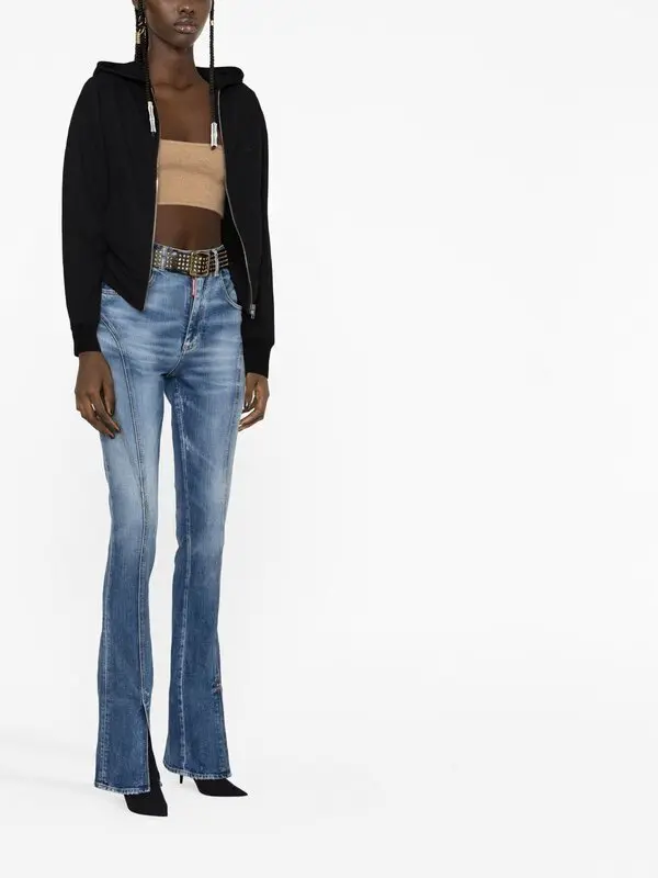 Dsquared2 High-waisted Flared Jeans