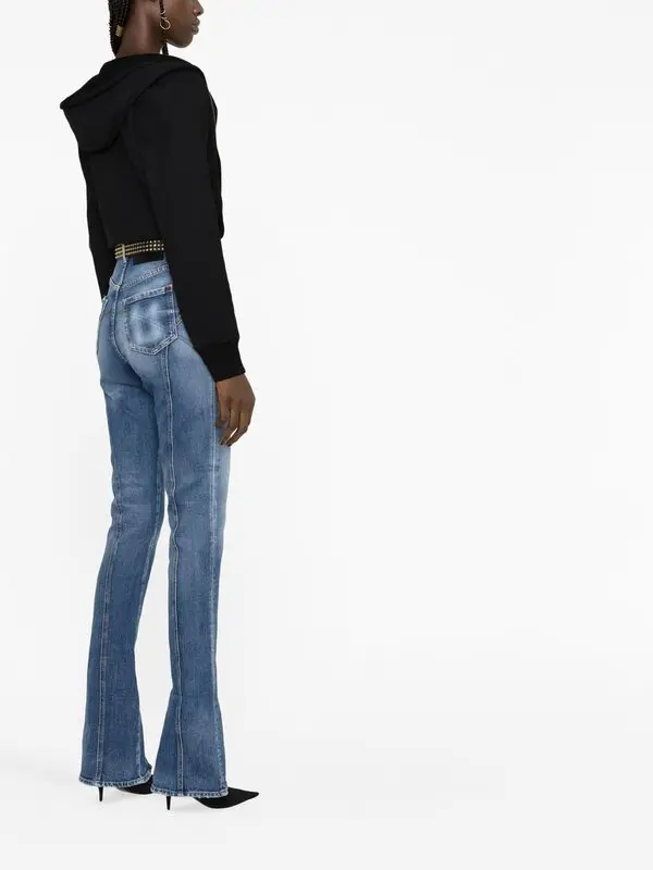 Dsquared2 High-waisted Flared Jeans