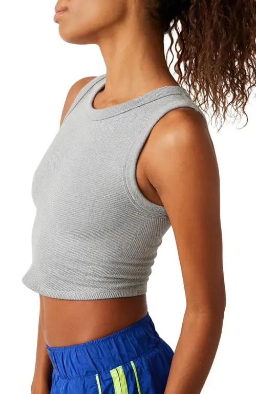 Free People Free Throw Crop Muscle Tank Top