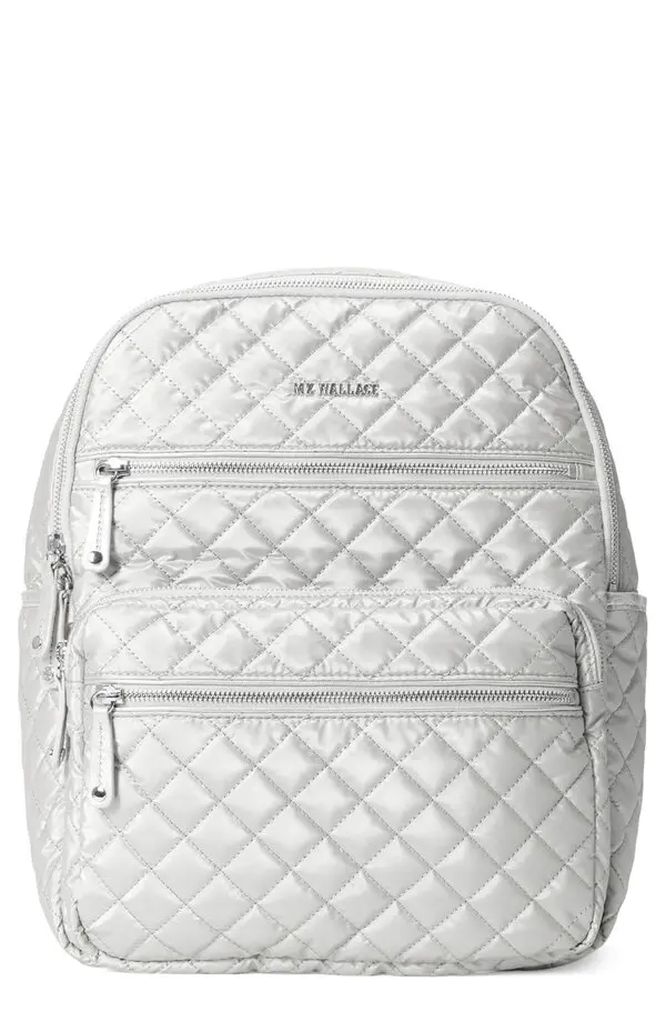 Mz Wallace Crosby Quilted Backpack