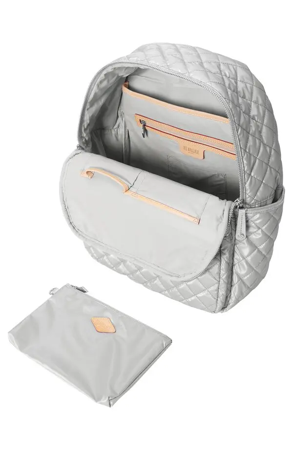 Mz Wallace Crosby Quilted Backpack