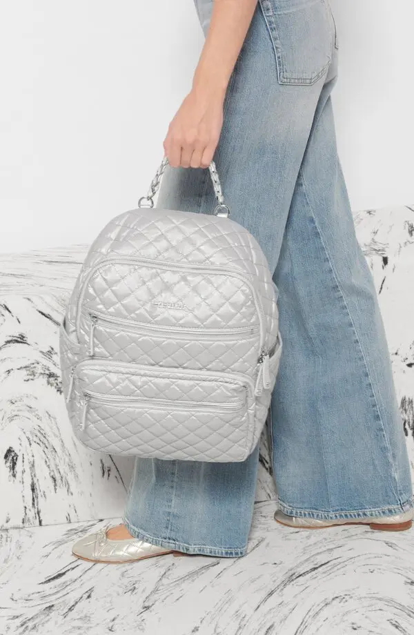 Mz Wallace Crosby Quilted Backpack