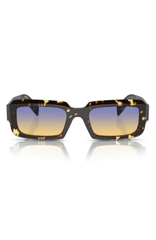 Prada 55mm Cat Eye Sunglasses - Blue Violet