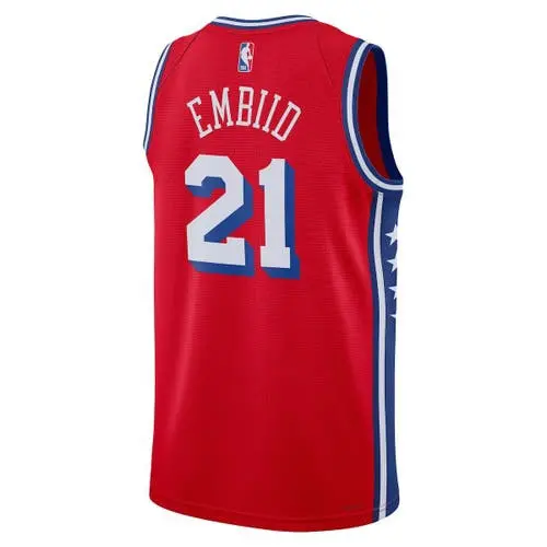 JORDAN BRAND Joel Embiid Philadelphia 76ers Swingman Jerseystatement Edition