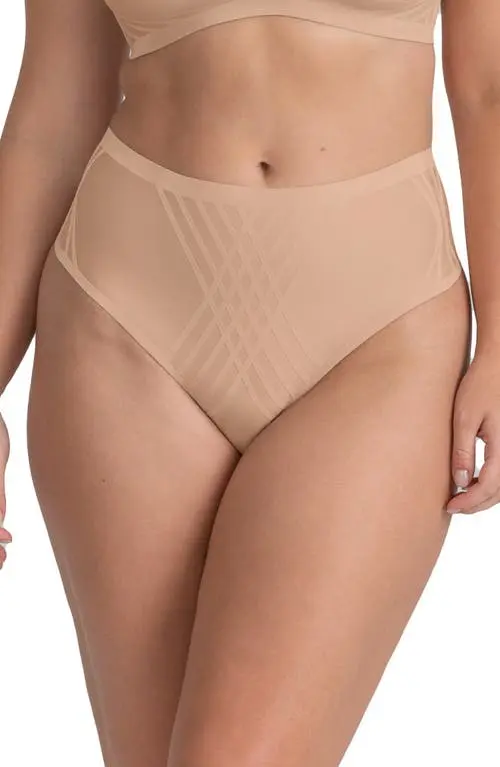HONEYLOVE Silhouette Shaping Thong - Sand
