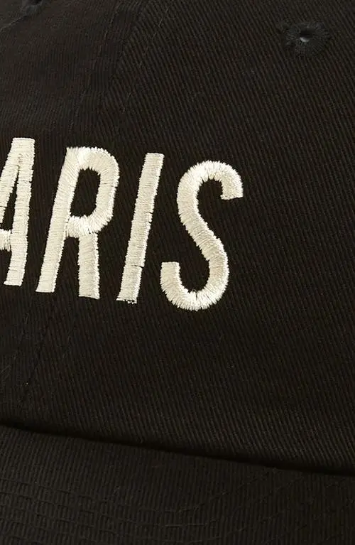 American Needle Paris Baseball Cap - Black