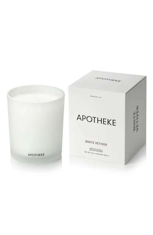 APOTHEKE Classic Scented Candle - White Vetiver