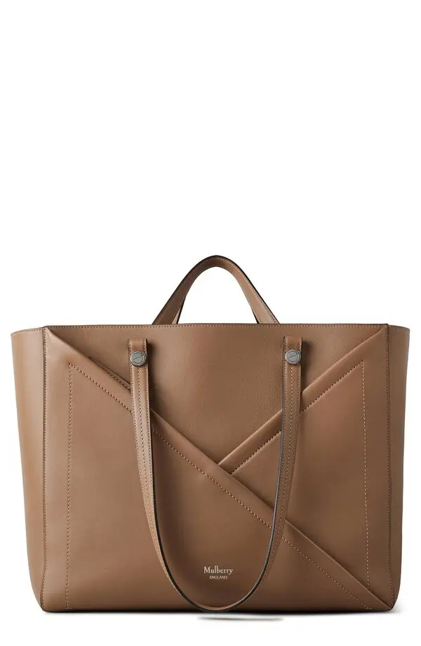 Mulberry M Double Handle Leather Tote