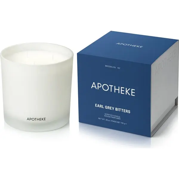 APOTHEKE 3-wick Scented Candle - Earl Grey Bitters