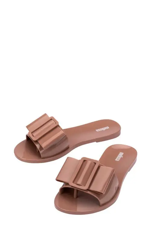 Melissa Babe Slide Sandal - Tan