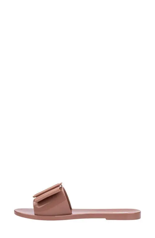 Melissa Babe Slide Sandal - Tan