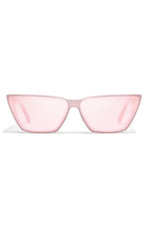 Quay Bad Habit Cat Eye Sunglasses - Pale Pink/digi Pink