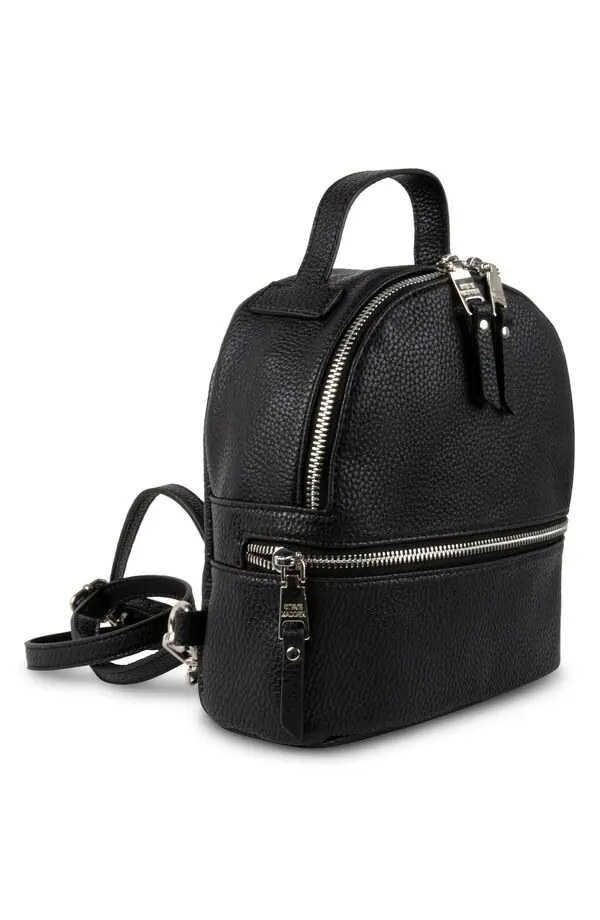 Steve Madden Mini Bjacki Faux Leather Convertible Backpack