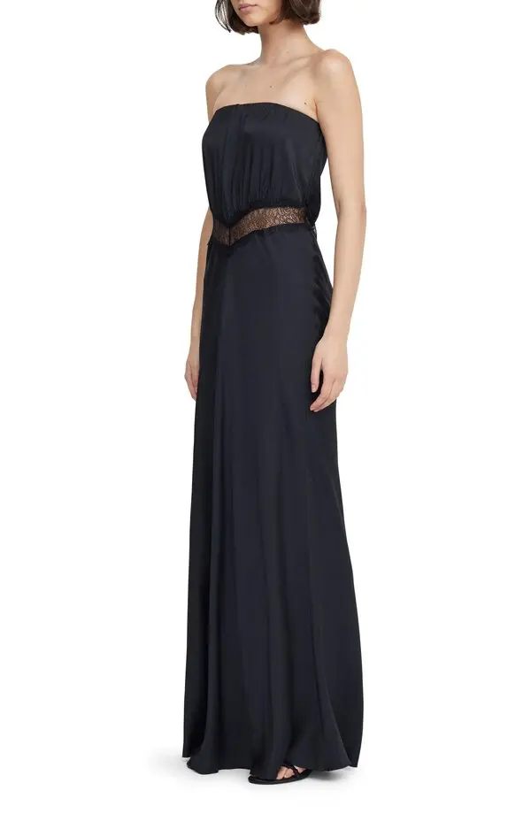 chinese dress ladies Bec and Bridge Emery Lace Maxi Dress in Black/Black – Coco & Lola main image 0