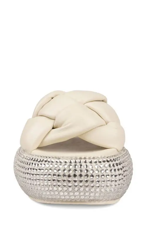 ZIGI Shappy Crystal Platform Slide Sandal