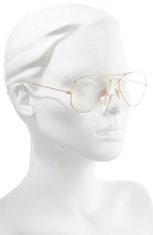 Ray-ban 58mm Aviator Everglasses