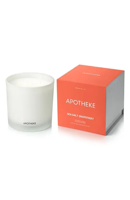 APOTHEKE 3-wick Scented Candle - White